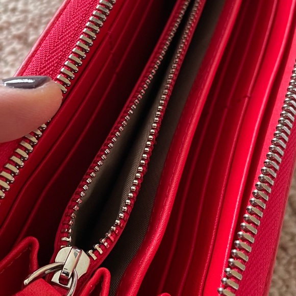 Tumi | Bags | Tumi Red Wallet | Poshmark